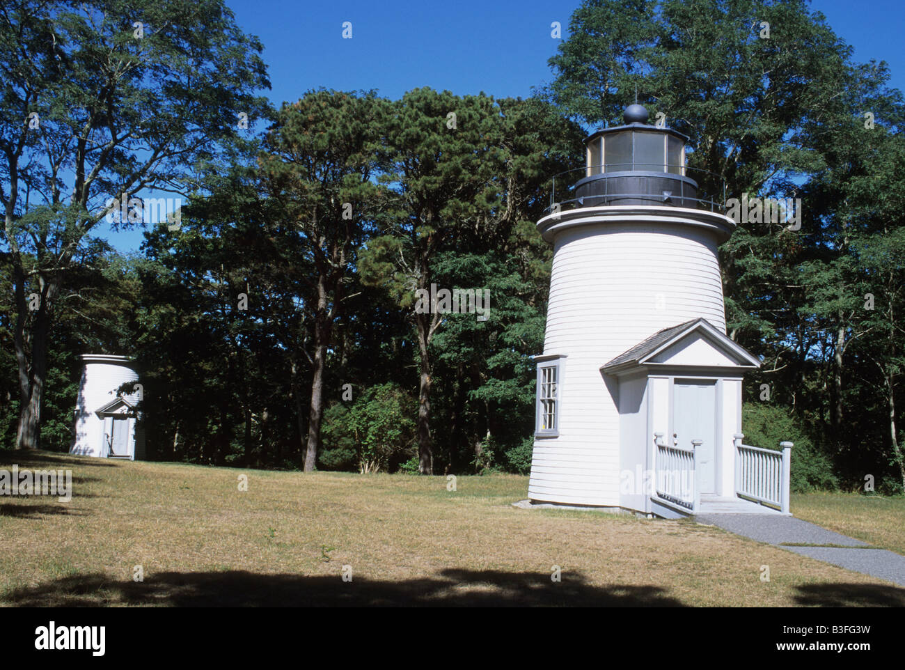 Two of three sisters lighthouses hi-res stock photography and images - Alamy