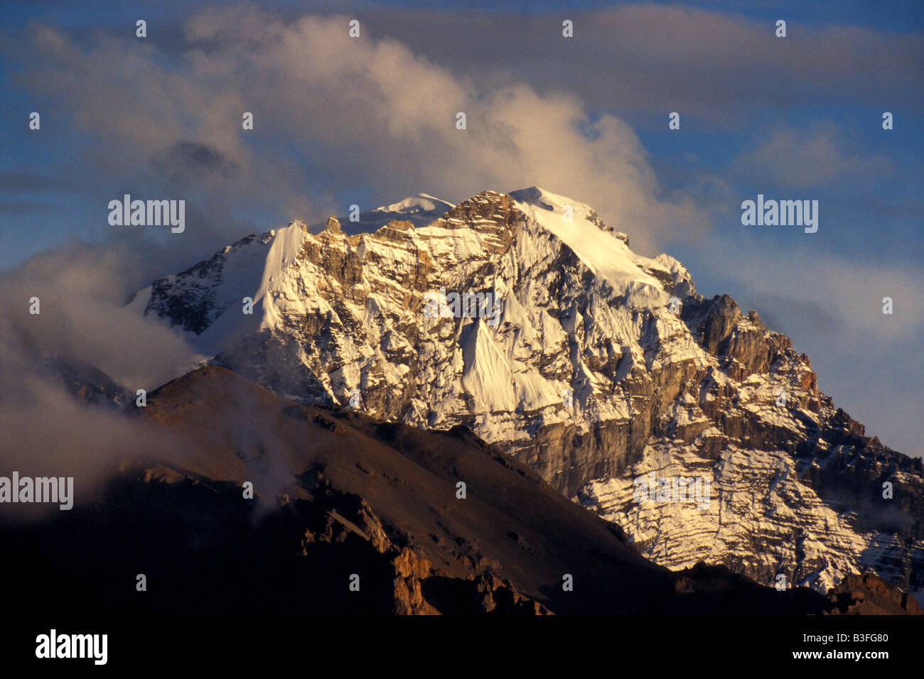 Upper Mustang, Nepal. Mustang a Buddhist kingdom in the Himalayas Stock ...