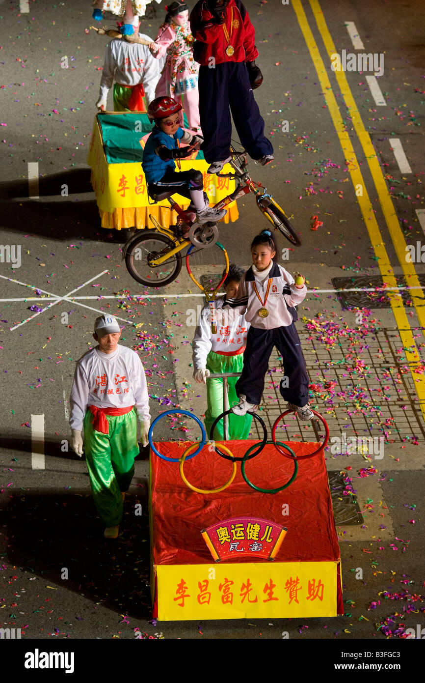 Images from 2008 Chinese New Years Parade in Hong Kong Stock Photo - Alamy