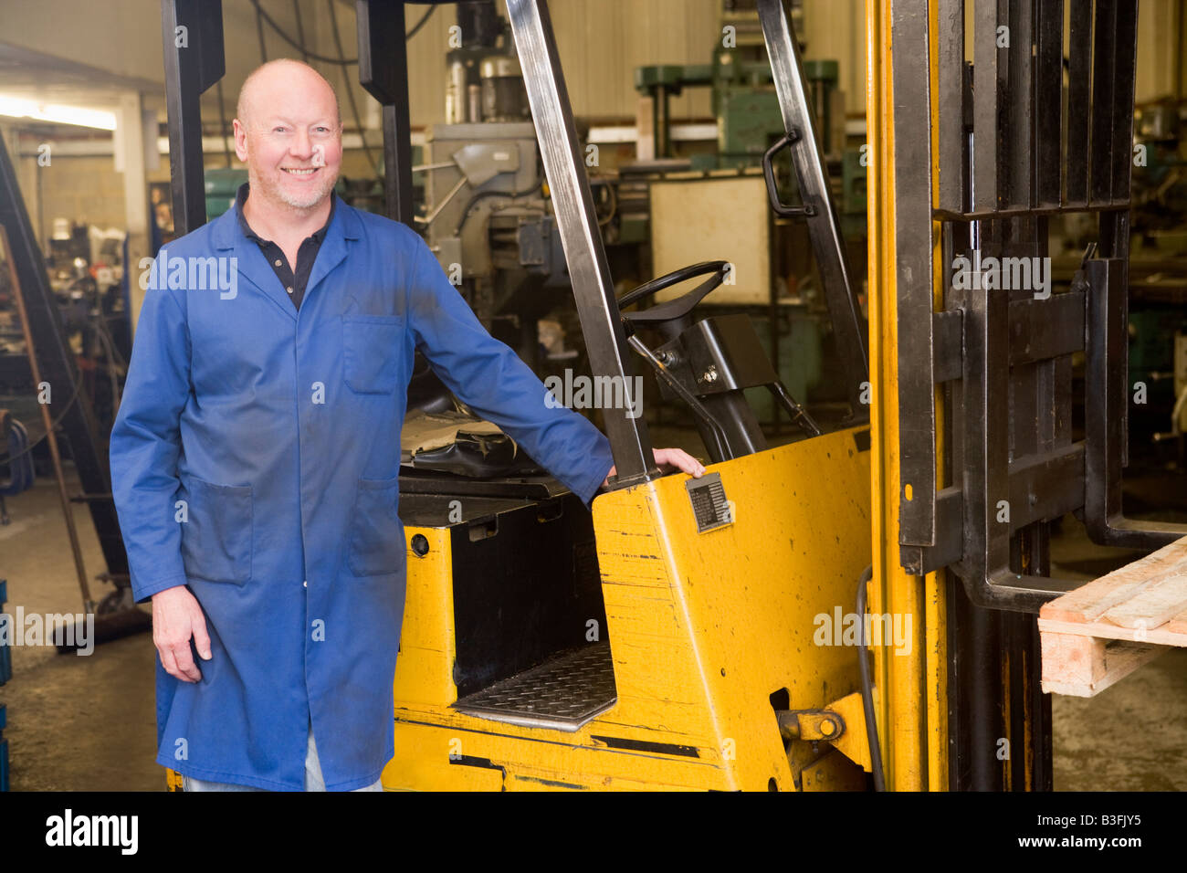 Forklift Driver Warehouse High Resolution Stock Photography and Images ...