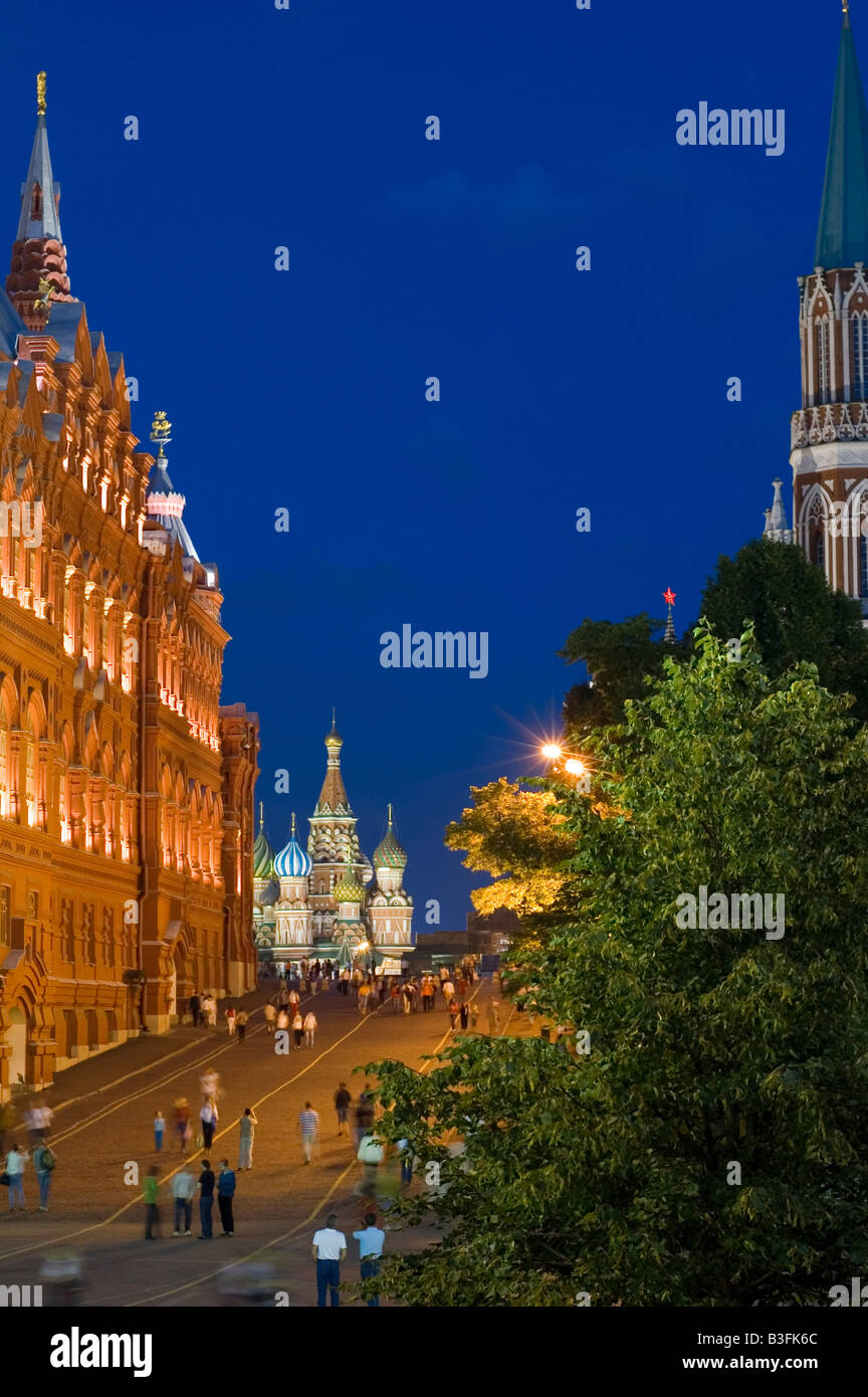 Moscow Red square Cathedral Basil Stock Photo - Alamy