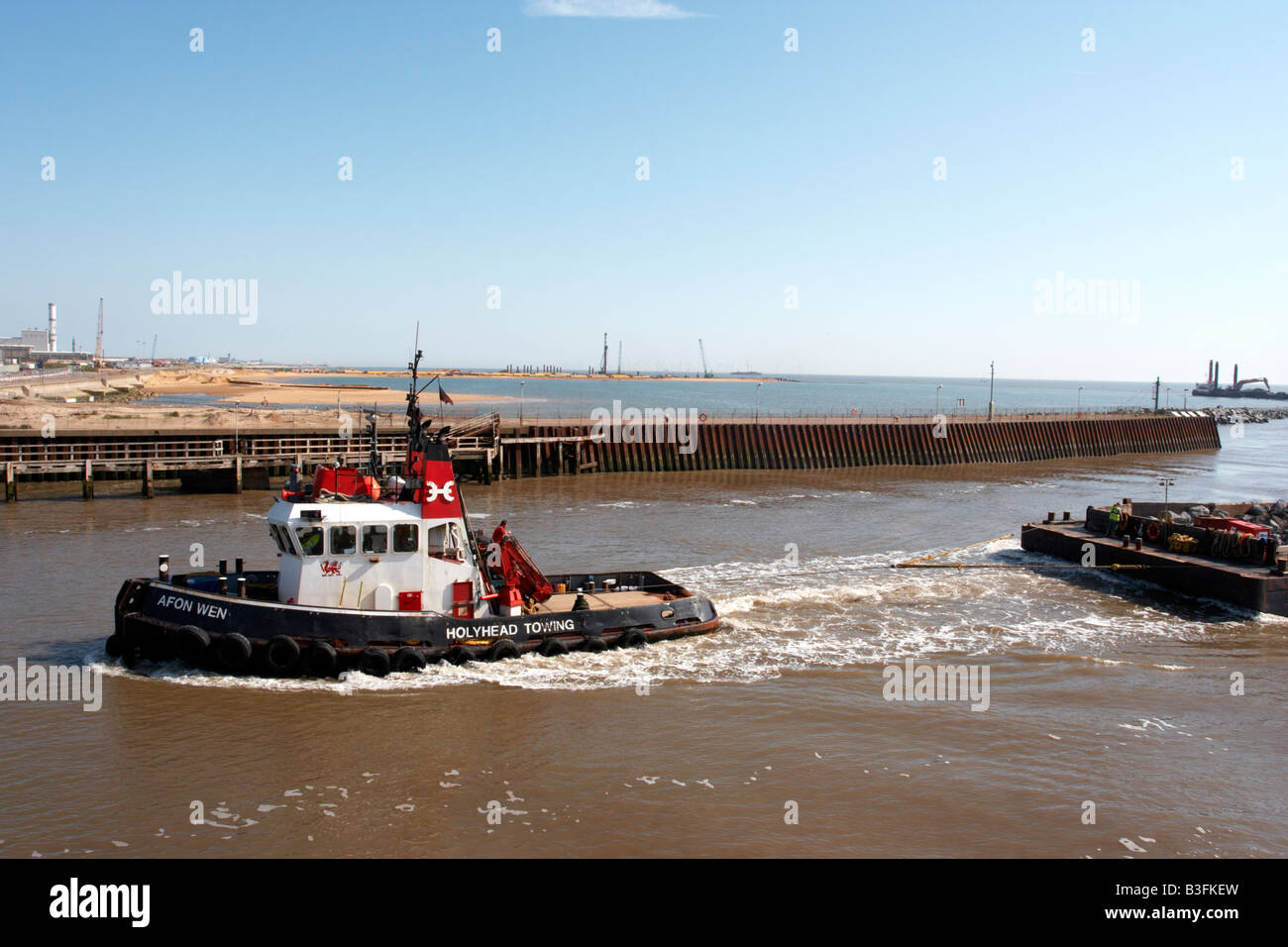 Barge With Rock High Resolution Stock Photography and Images - Alamy