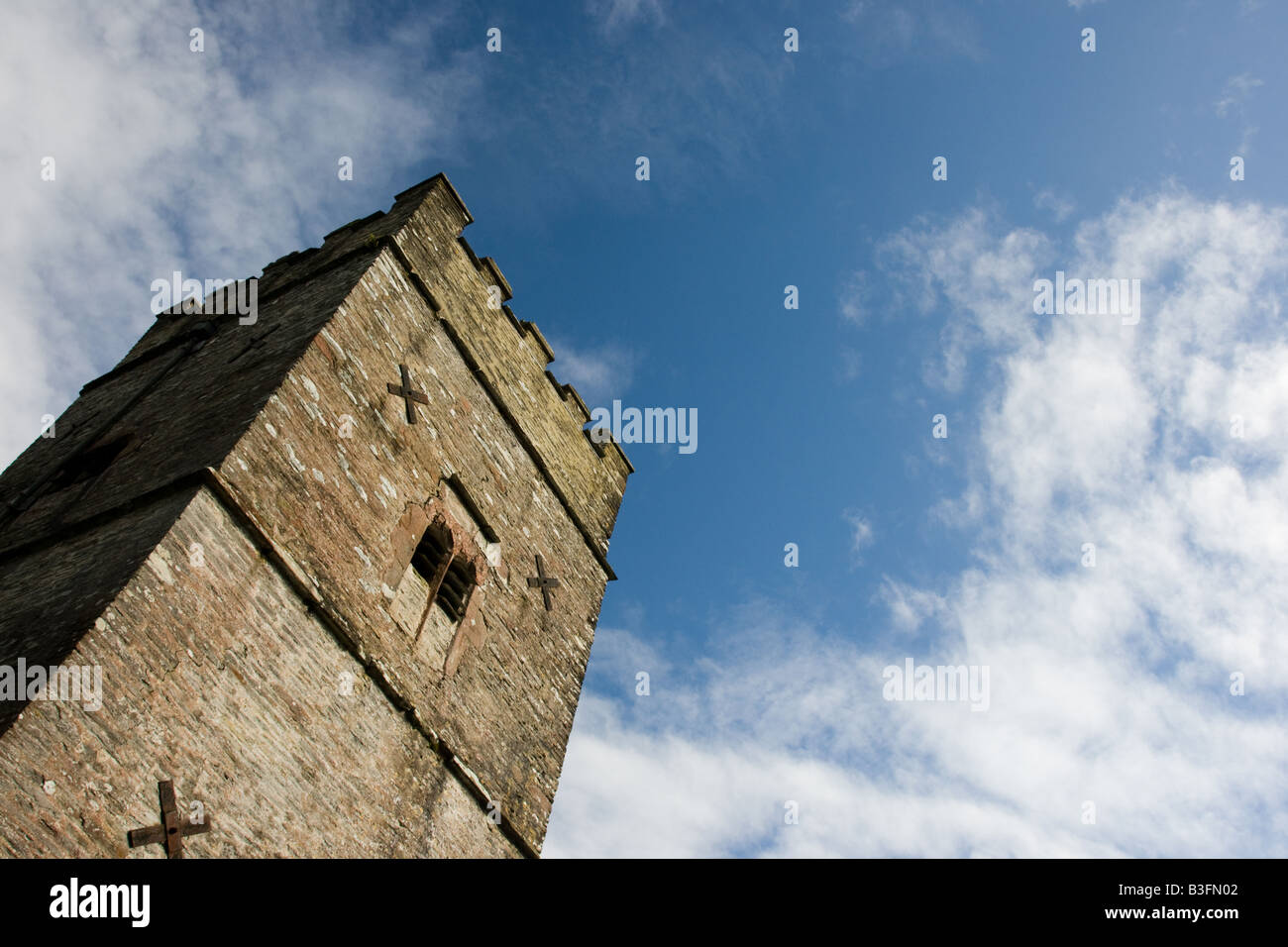 Square tower church hi-res stock photography and images - Alamy