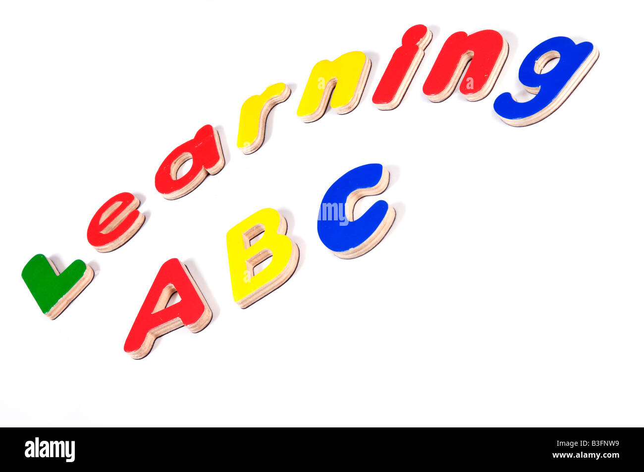 The ABC s of life Education is the key to the future Stock Photo - Alamy