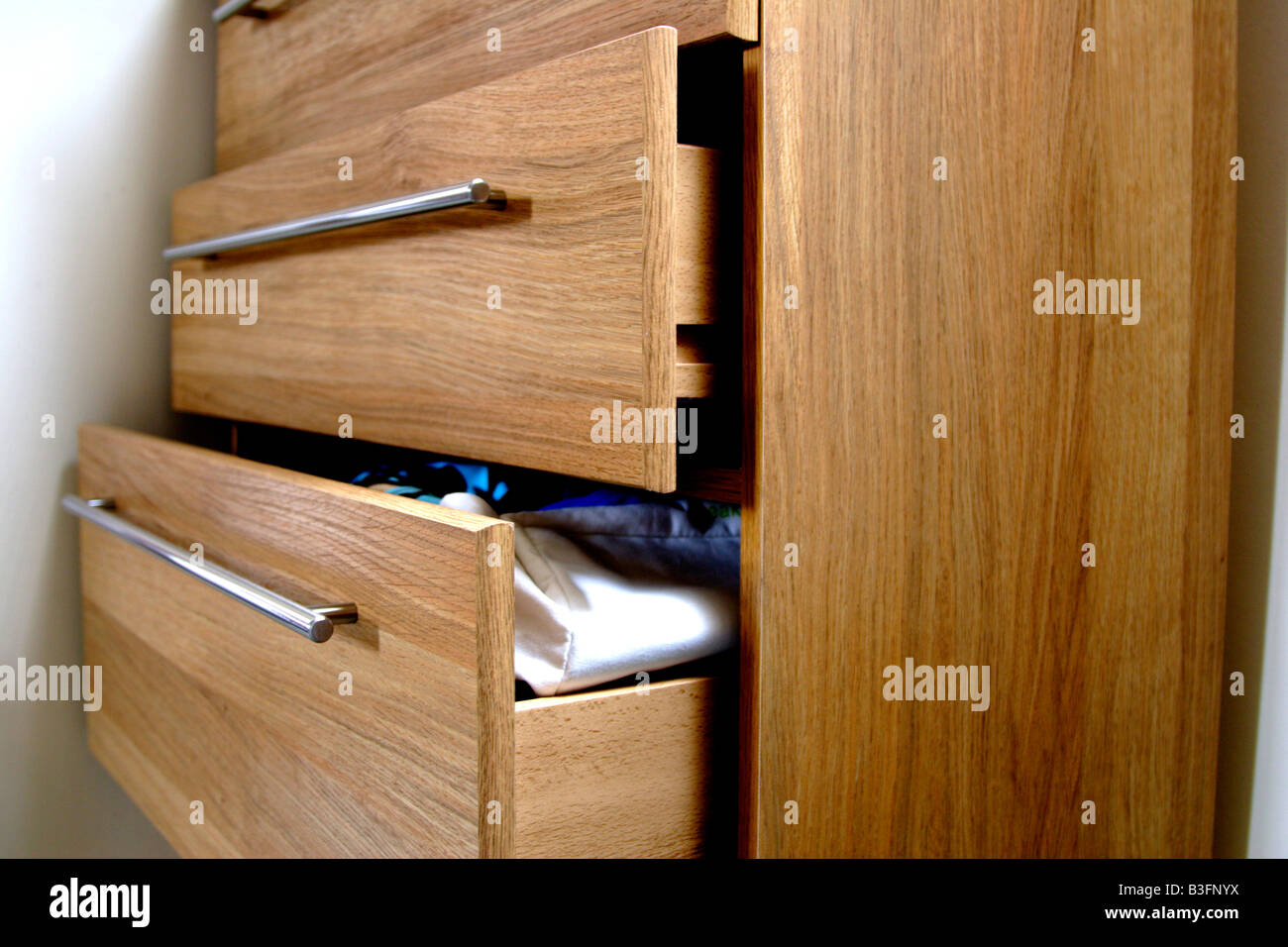 Wooden chest of drawers Stock Photo - Alamy