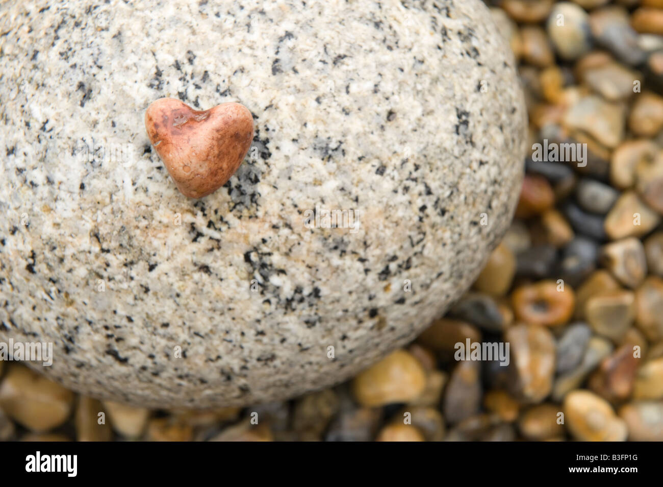Stone hearts 4 Stock Photo - Alamy