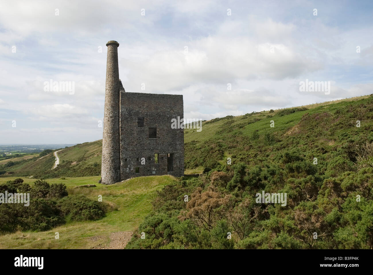 Wheal Betsy mining industry remains Mary Tavy Nr Tavistock Devon ...
