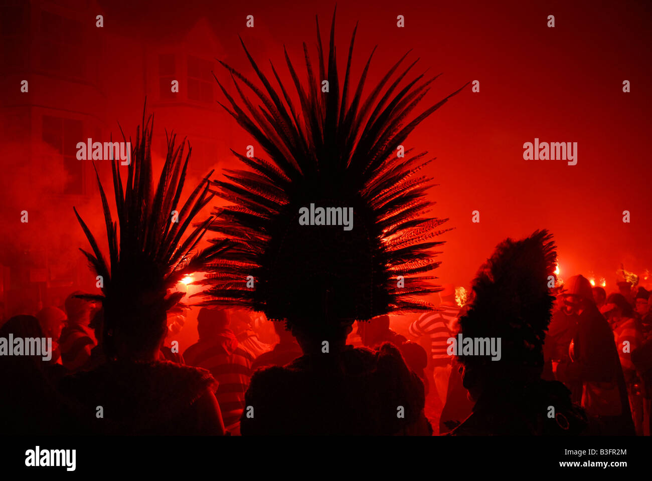 Lewes Bonfire Night costume parade Stock Photo - Alamy