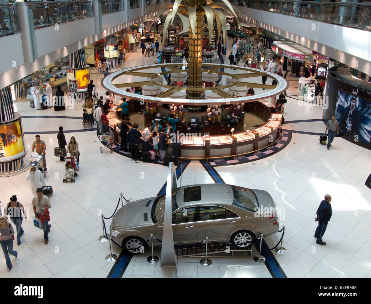 Inside Dubai International Airport Dubai UAE Middle East Stock Photo ...