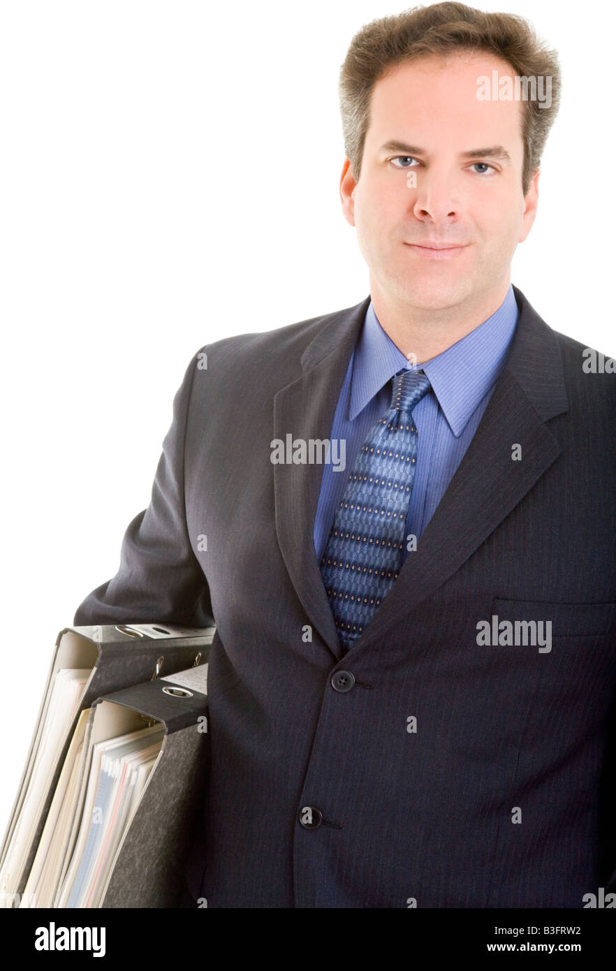 manager with files Stock Photo - Alamy