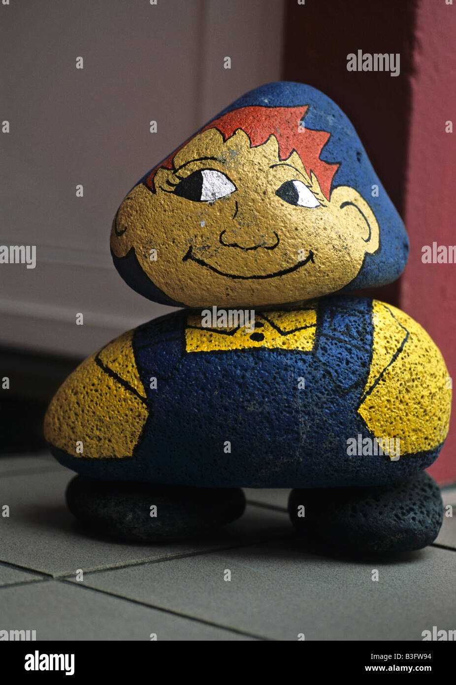 Garden gnome, Heimaey, Westmann Islands, Iceland Stock Photo - Alamy