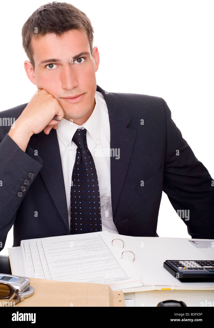 manager at work Stock Photo - Alamy