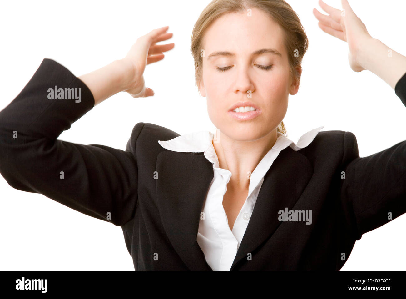 30 gestures body language shown hi-res stock photography and images - Alamy