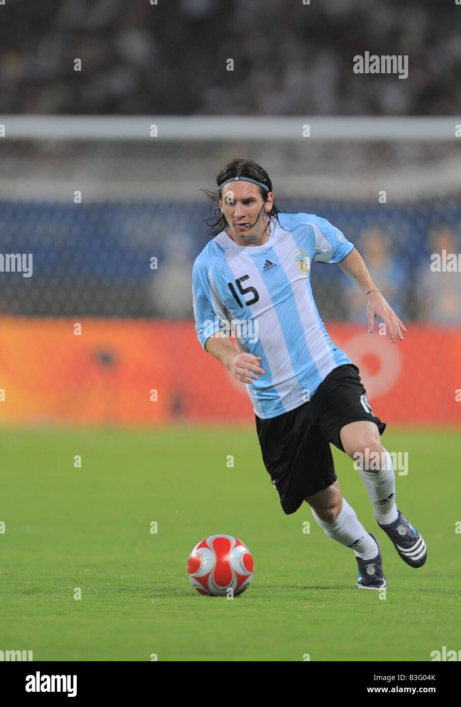 Lionel messi 2008 olympics hi-res stock photography and images - Alamy