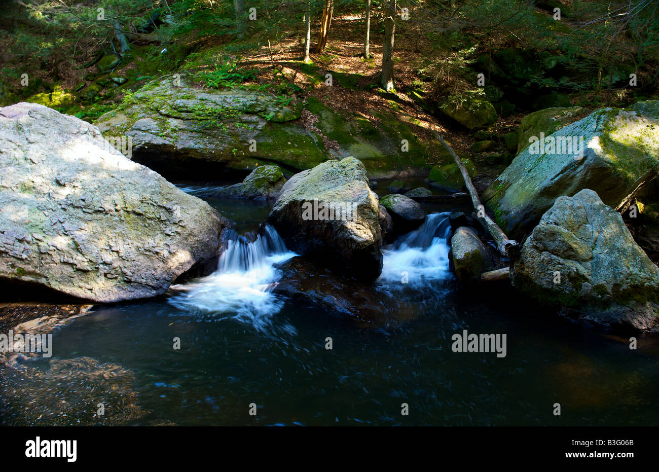 slow shutter speed, water, blur, blurred, tumbling, silk, silky ...