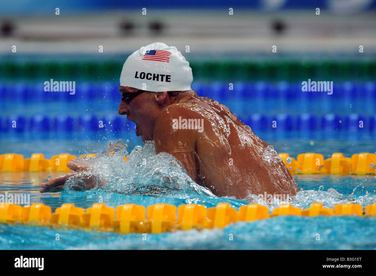 Olympic swimmer ryan lochte hi-res stock photography and images - Alamy