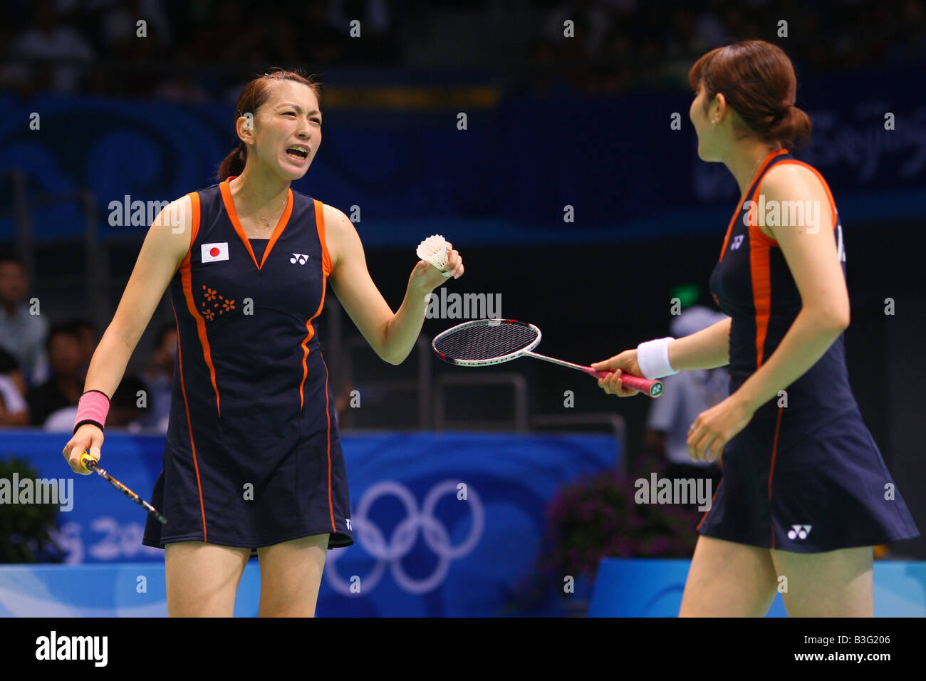 Beijing olympics 2008 badminton hi-res stock photography and images - Alamy