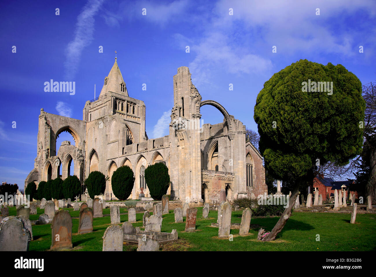 Crowland abbey stained glass hi-res stock photography and images - Alamy