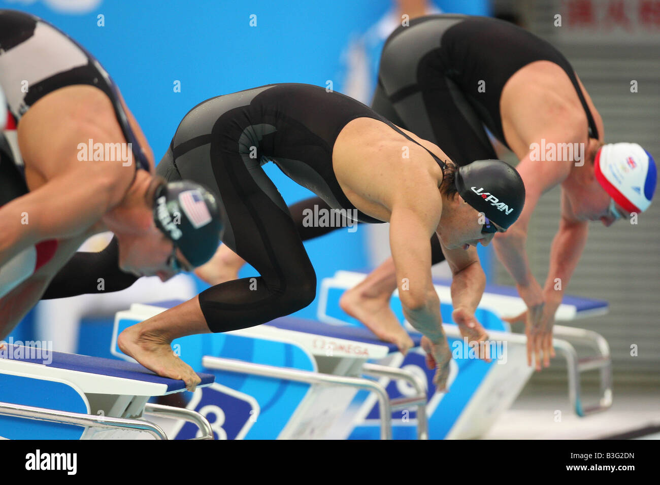 Michael phelps 2008 olympics hi-res stock photography and images - Alamy