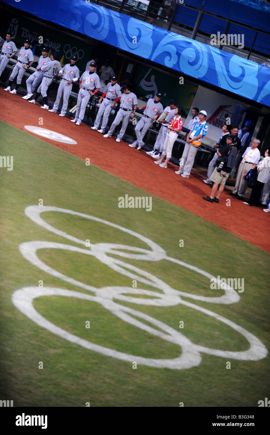 Japan national team group line up hi-res stock photography and images ...