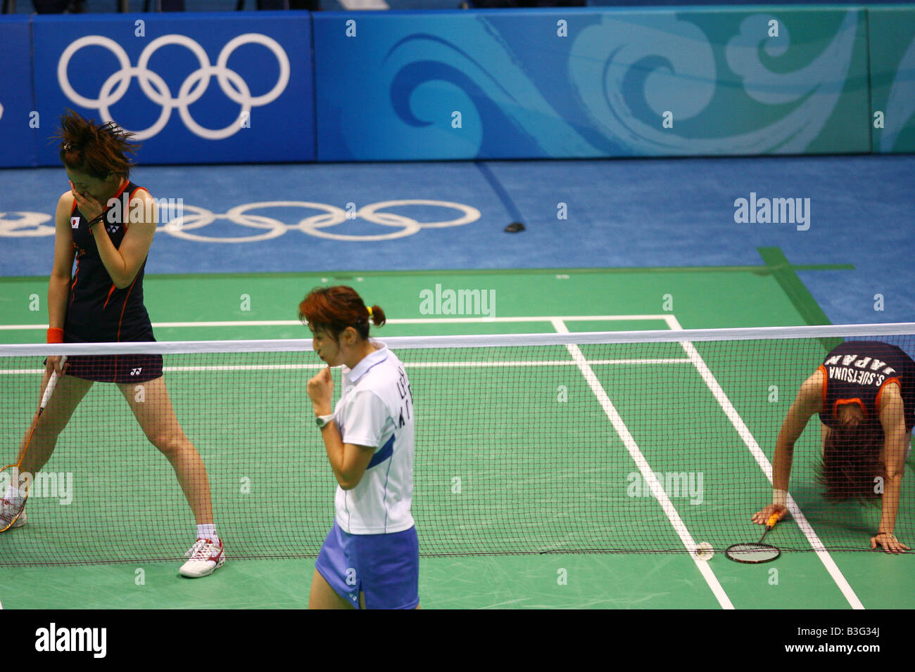 Beijing olympics 2008 badminton hi-res stock photography and images - Alamy