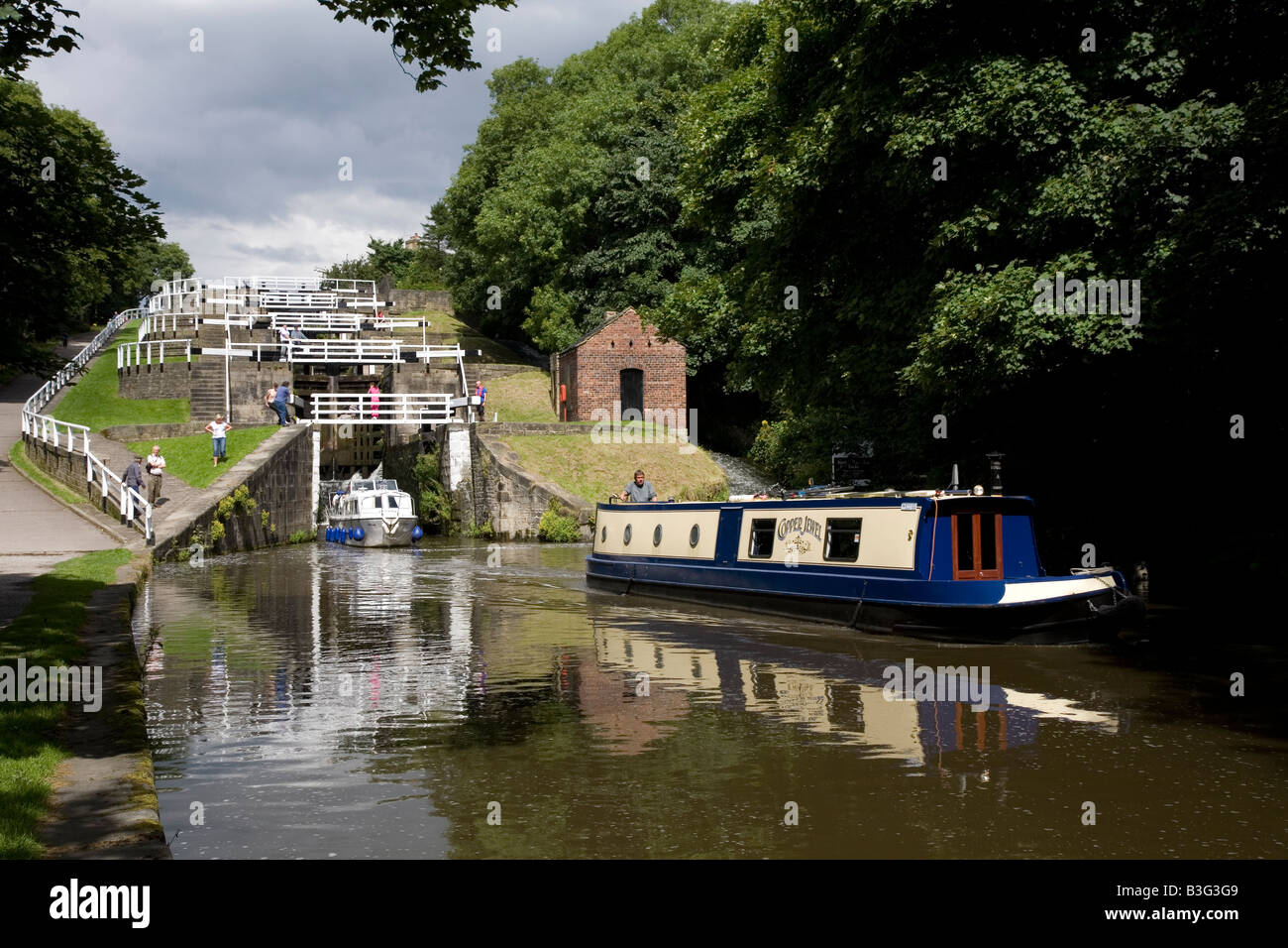Three rise locks hi-res stock photography and images - Alamy
