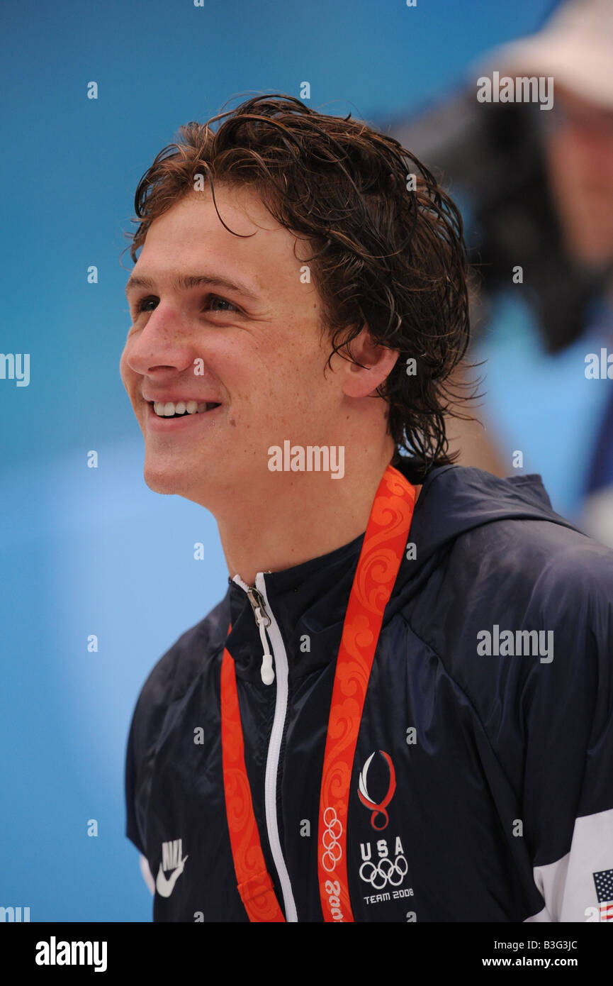 Olympic swimmer ryan lochte hi-res stock photography and images - Alamy