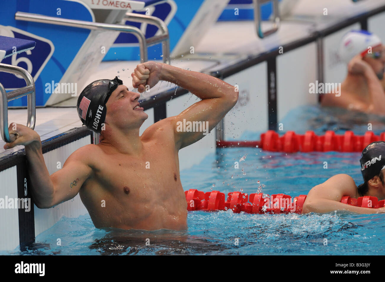 Olympic swimmer ryan lochte hi-res stock photography and images - Alamy