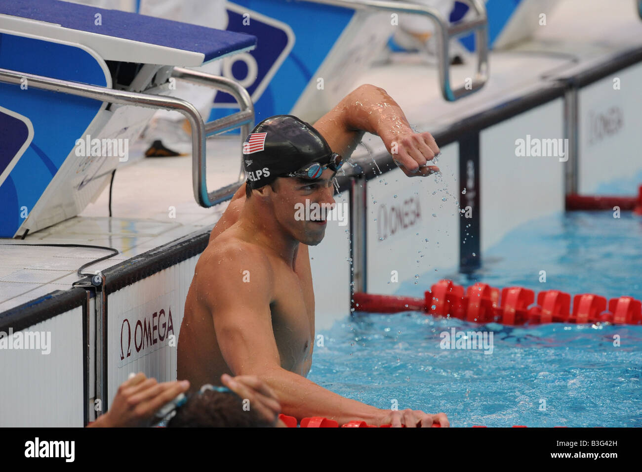 Michael phelps beijing medals hi-res stock photography and images - Alamy
