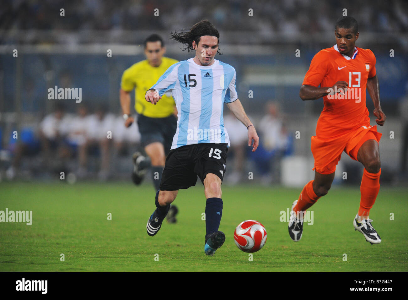 Lionel messi 2008 olympics hi-res stock photography and images - Alamy