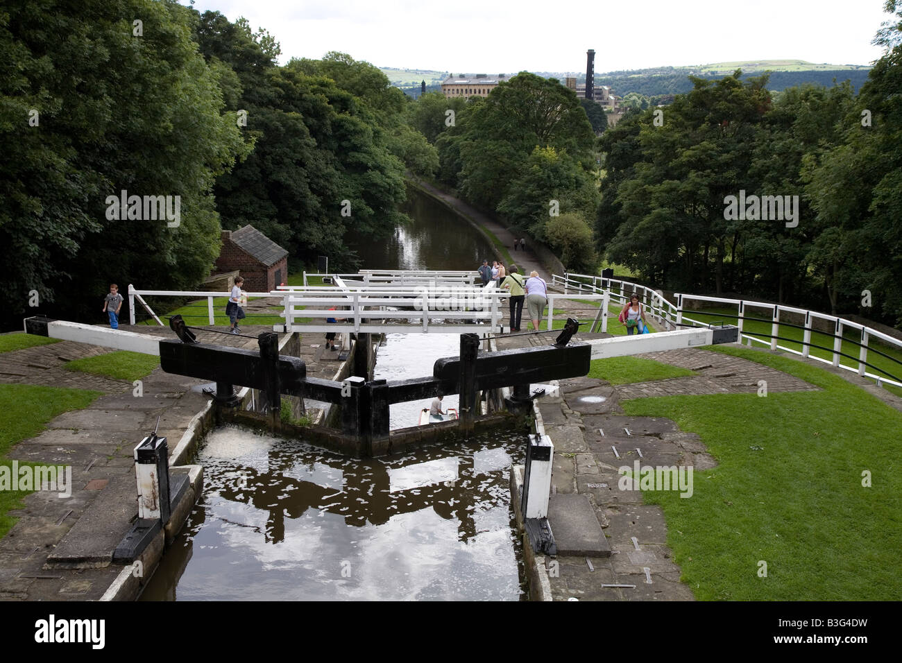 Three rise locks hi-res stock photography and images - Alamy