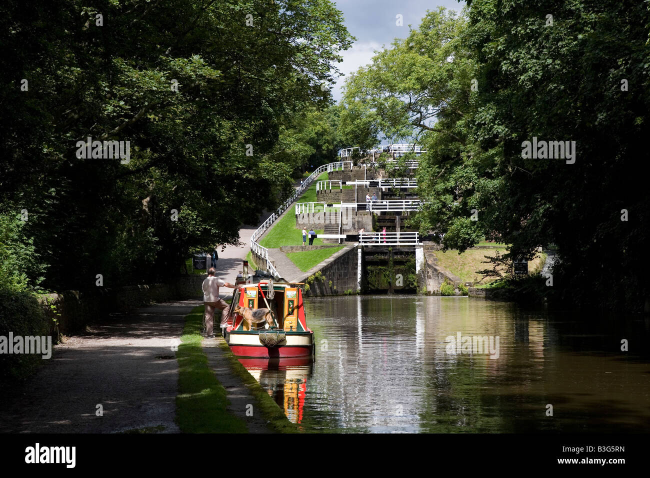 The five rise locks hi-res stock photography and images - Alamy