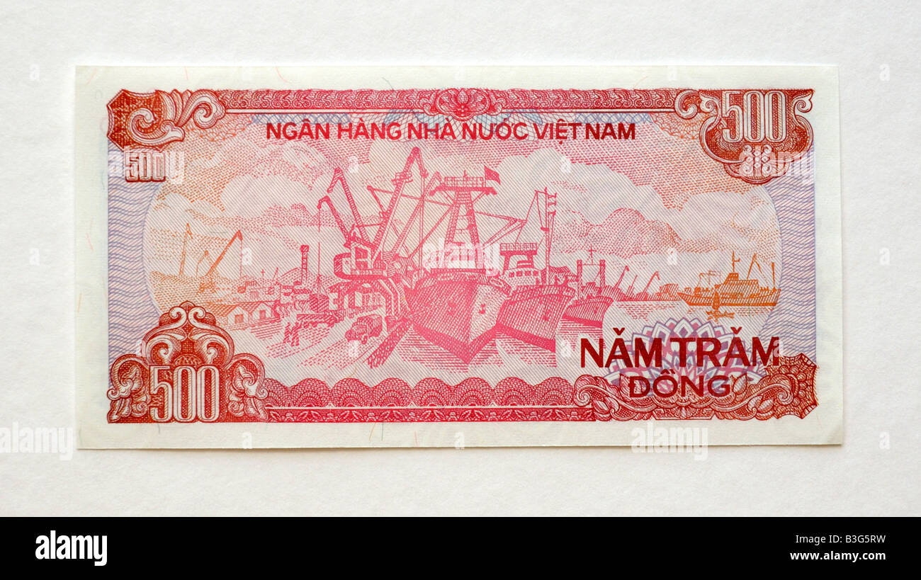 Vietnamese dong note hi-res stock photography and images - Alamy
