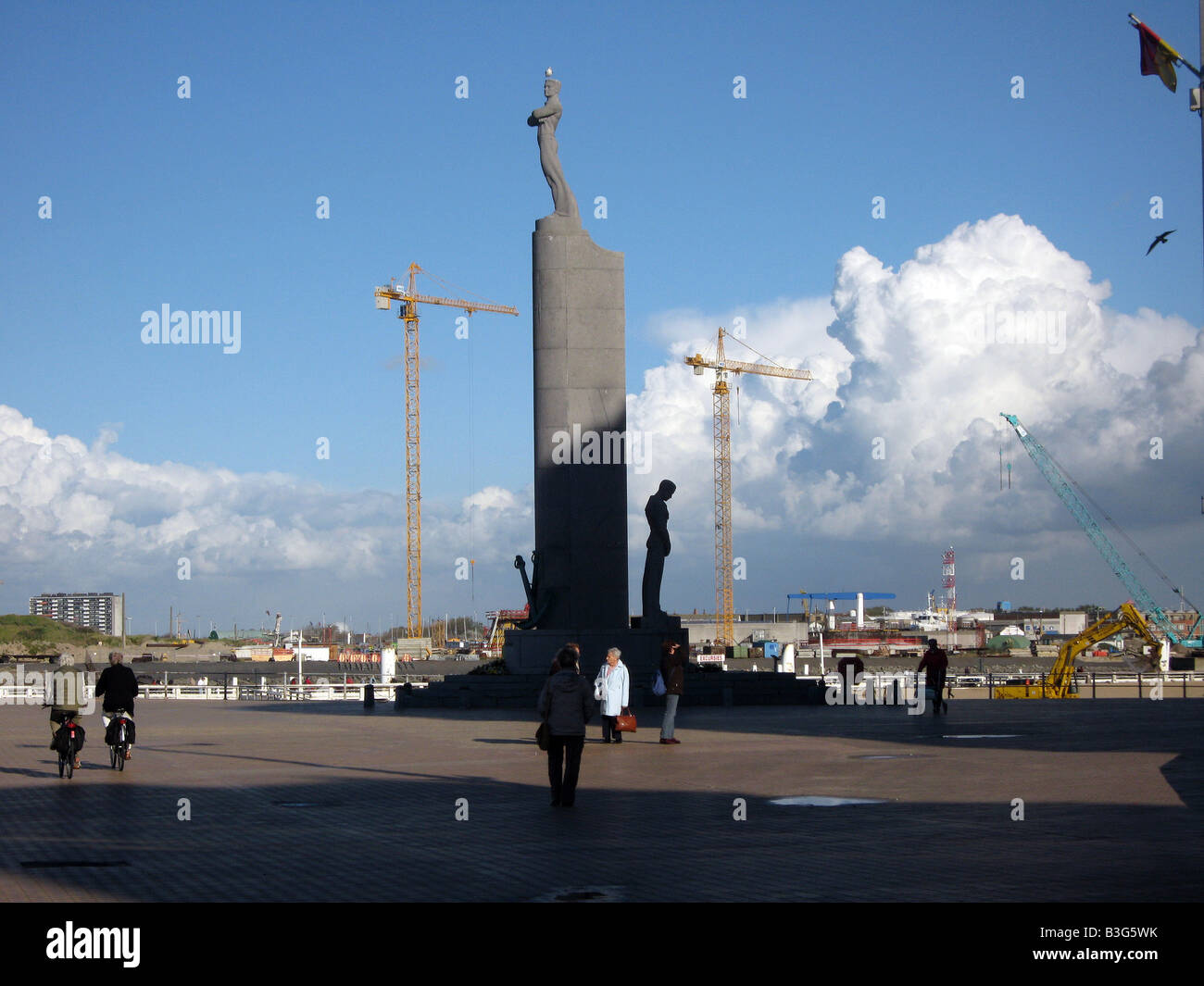 Views of the Belgian coastal town of Ostend The Memorial to Missing ...