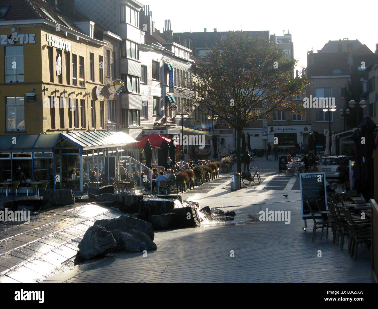 Views of the Belgian coastal town of Ostend Stock Photo - Alamy
