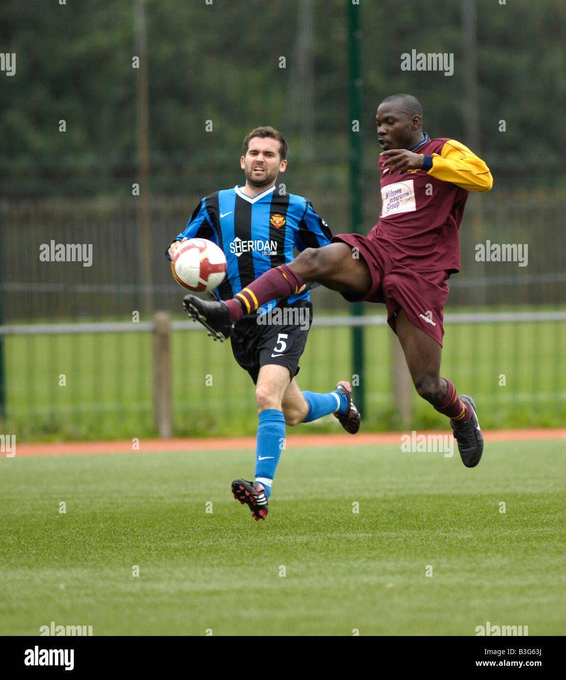 Lob football hi-res stock photography and images - Alamy