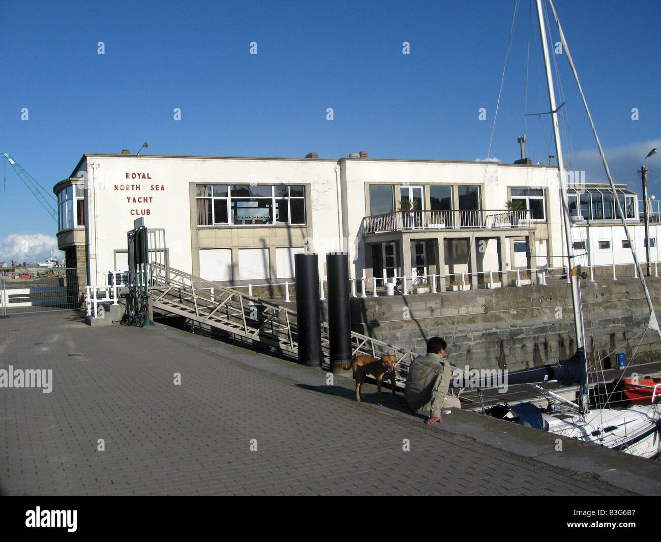 Views of the Belgian coastal town of Ostend The Royal North Sea Yacht ...