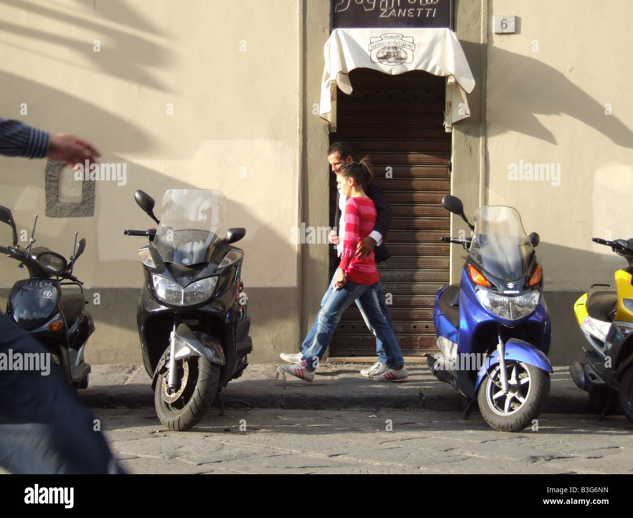 scene in florence, italy Stock Photo - Alamy