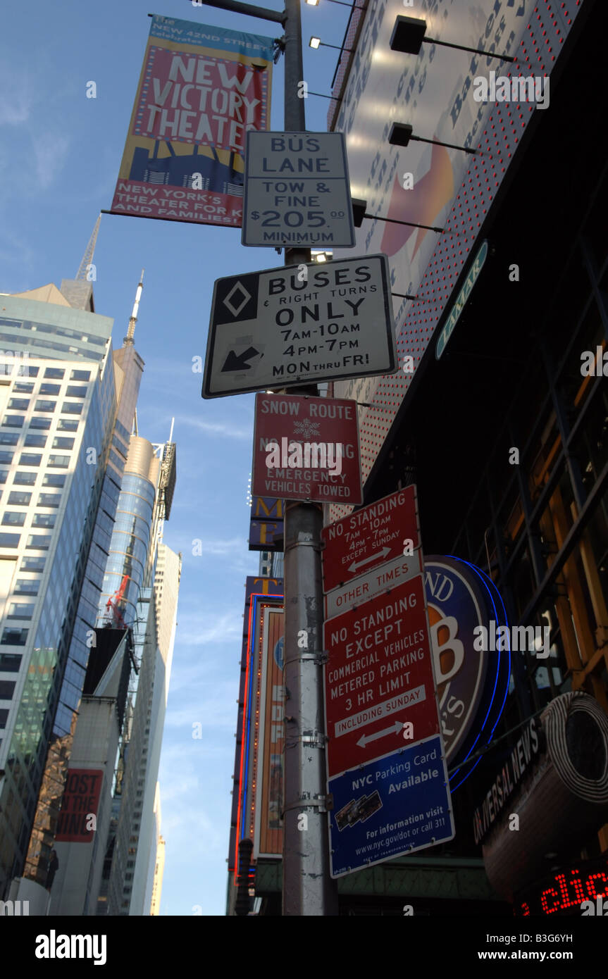 Parking sign new york city High Resolution Stock Photography and Images ...