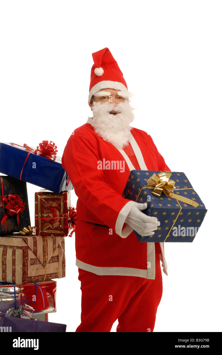 father Christmas Santa Claus Stock Photo - Alamy