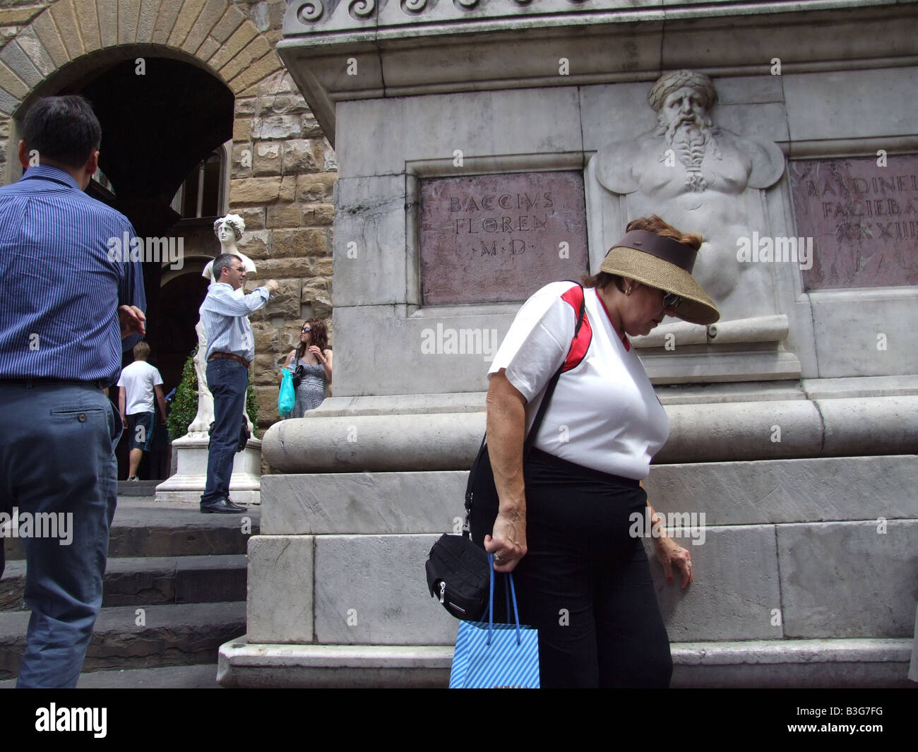scene in florence, italy Stock Photo - Alamy