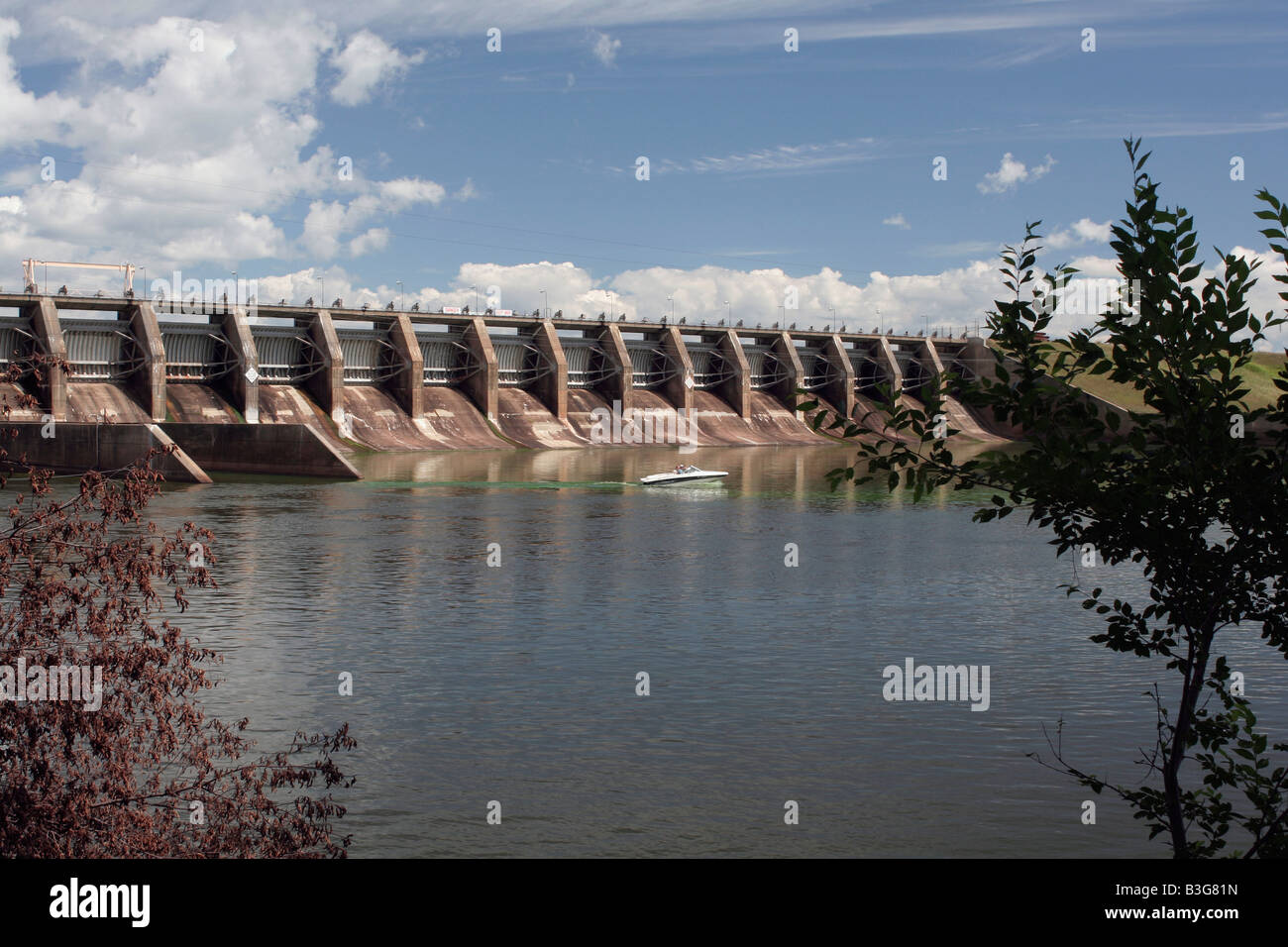 Petenwell hydroelectric dam Necedah Wisconsin Stock Photo - Alamy