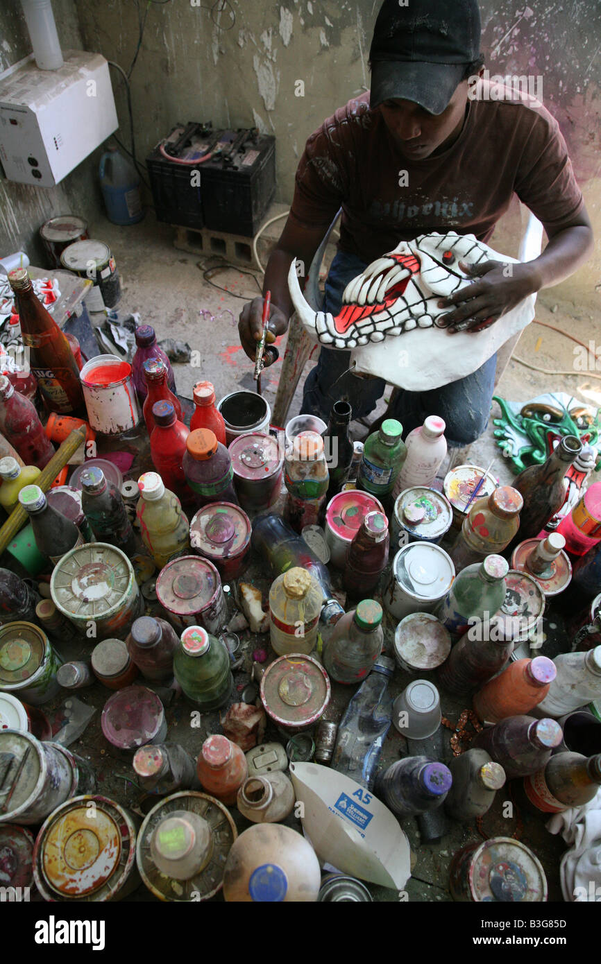 Caribbean carnival masks hi-res stock photography and images - Alamy