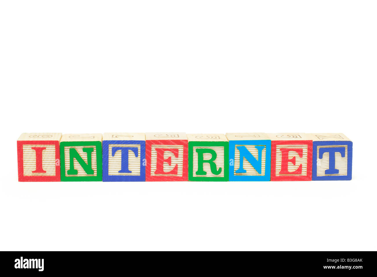 Alphabet Blocks - Internet Stock Photo - Alamy