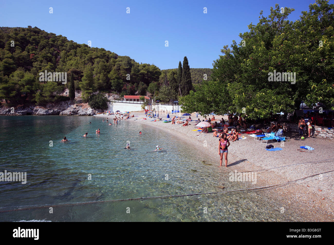 Agnontas beach skopelos hi-res stock photography and images - Alamy