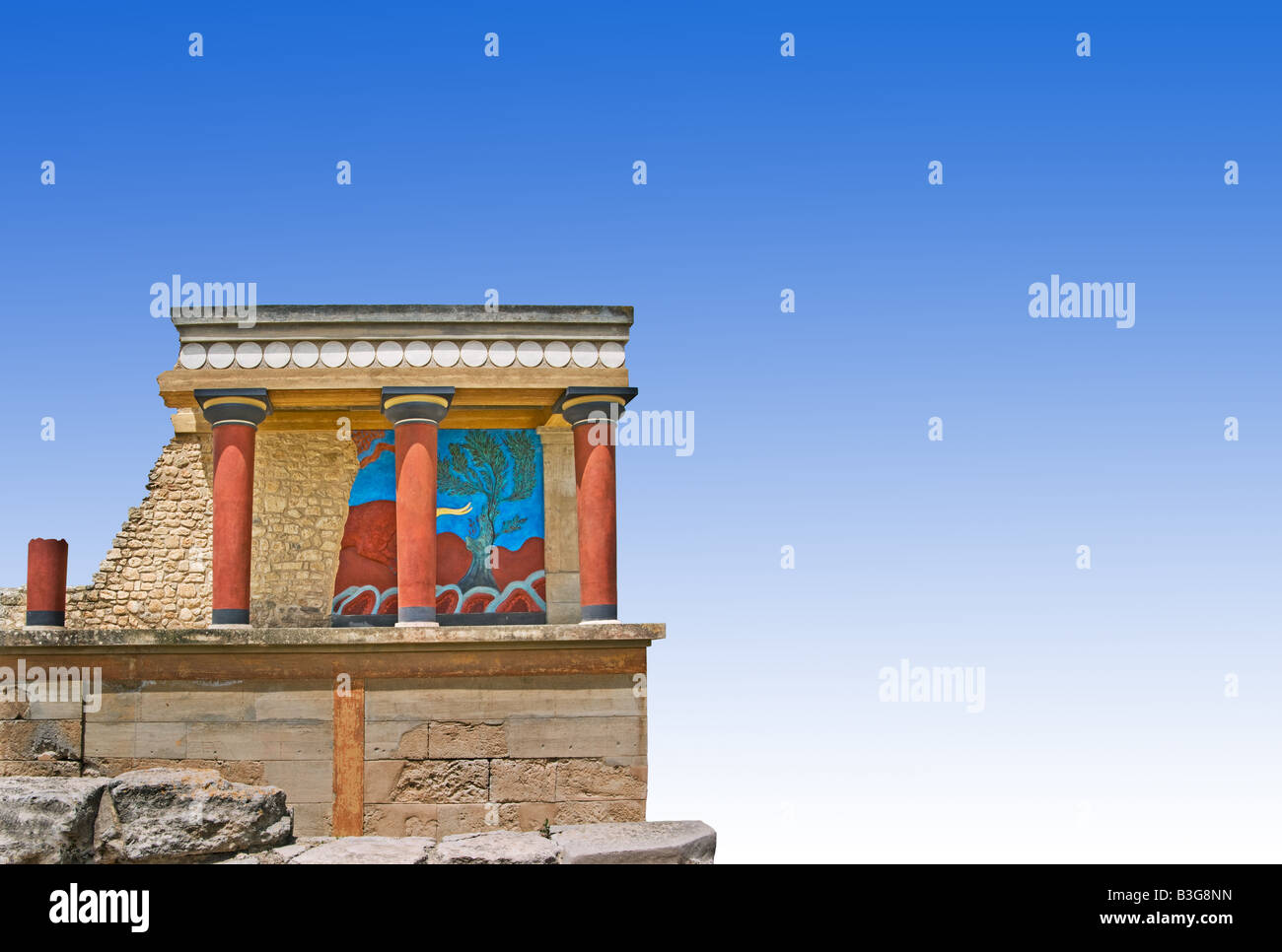 Palace of knossos hi-res stock photography and images - Alamy