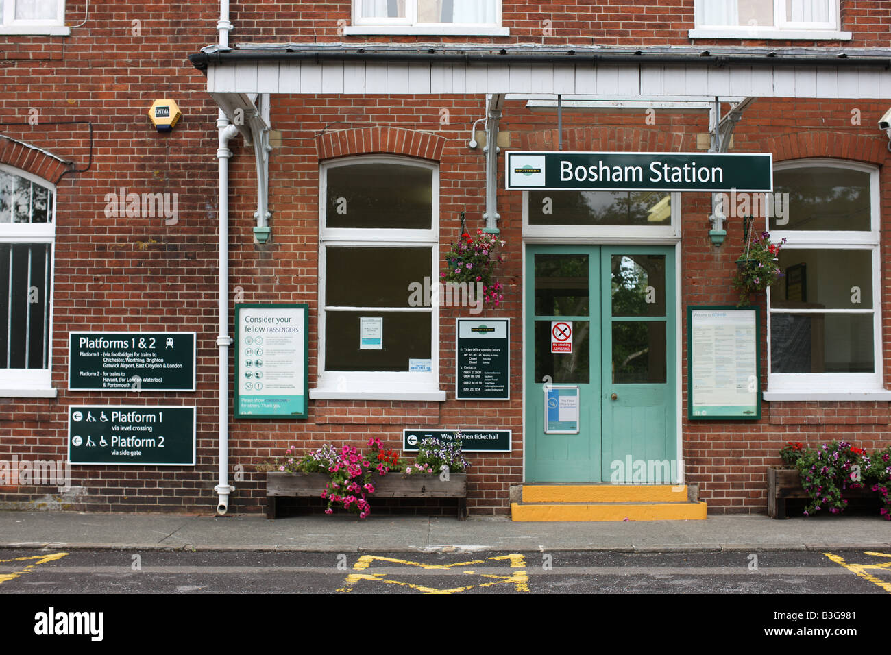 Bosham railway station Stock Photo - Alamy