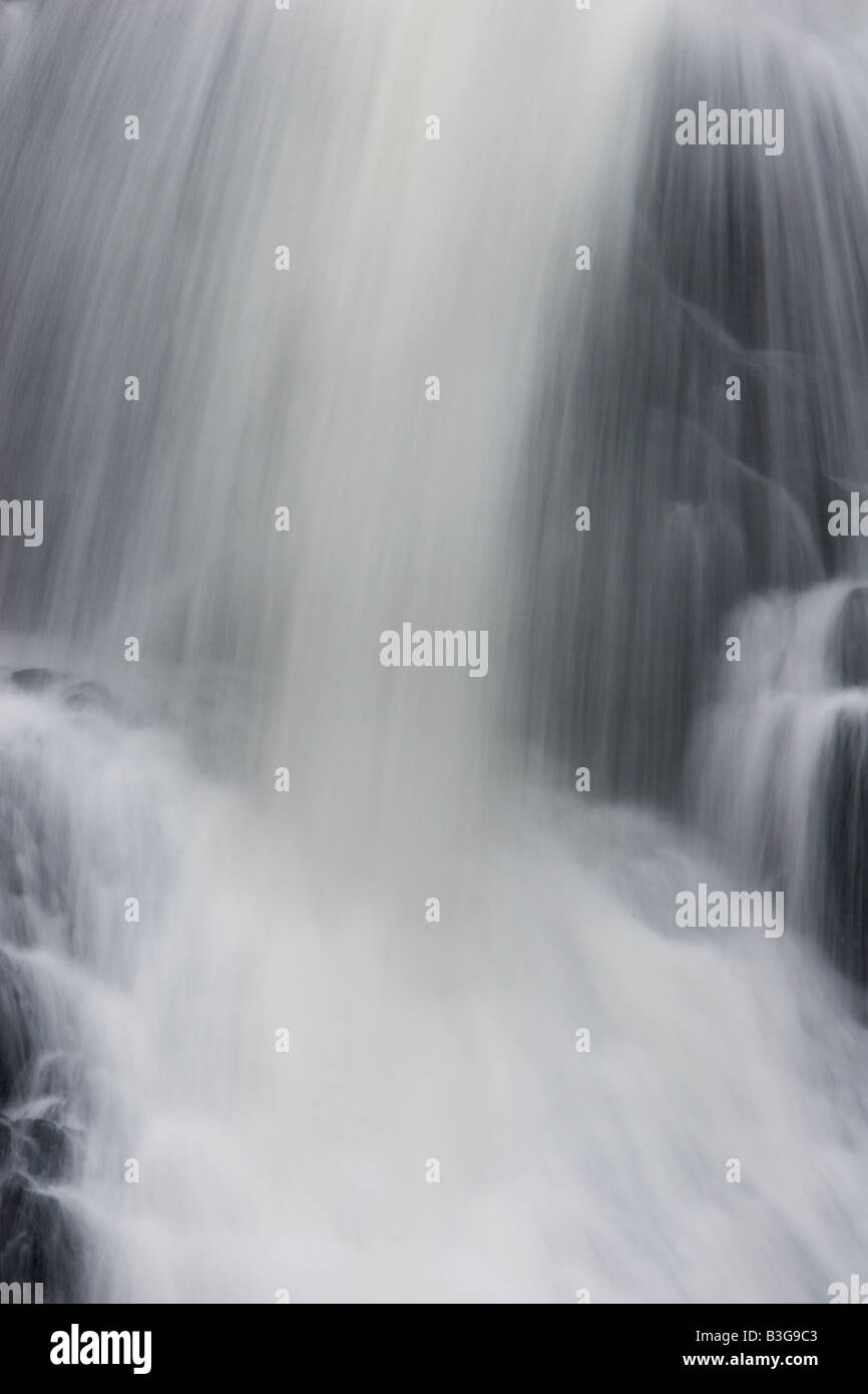 Closeup of waterfall Stock Photo - Alamy