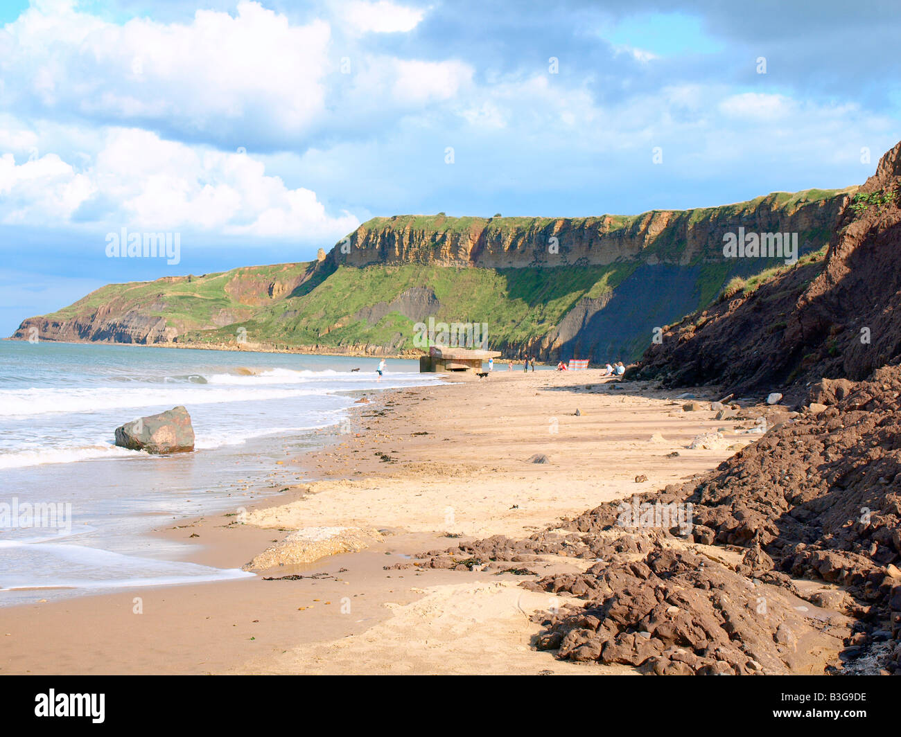 Cayton sands hi-res stock photography and images - Alamy