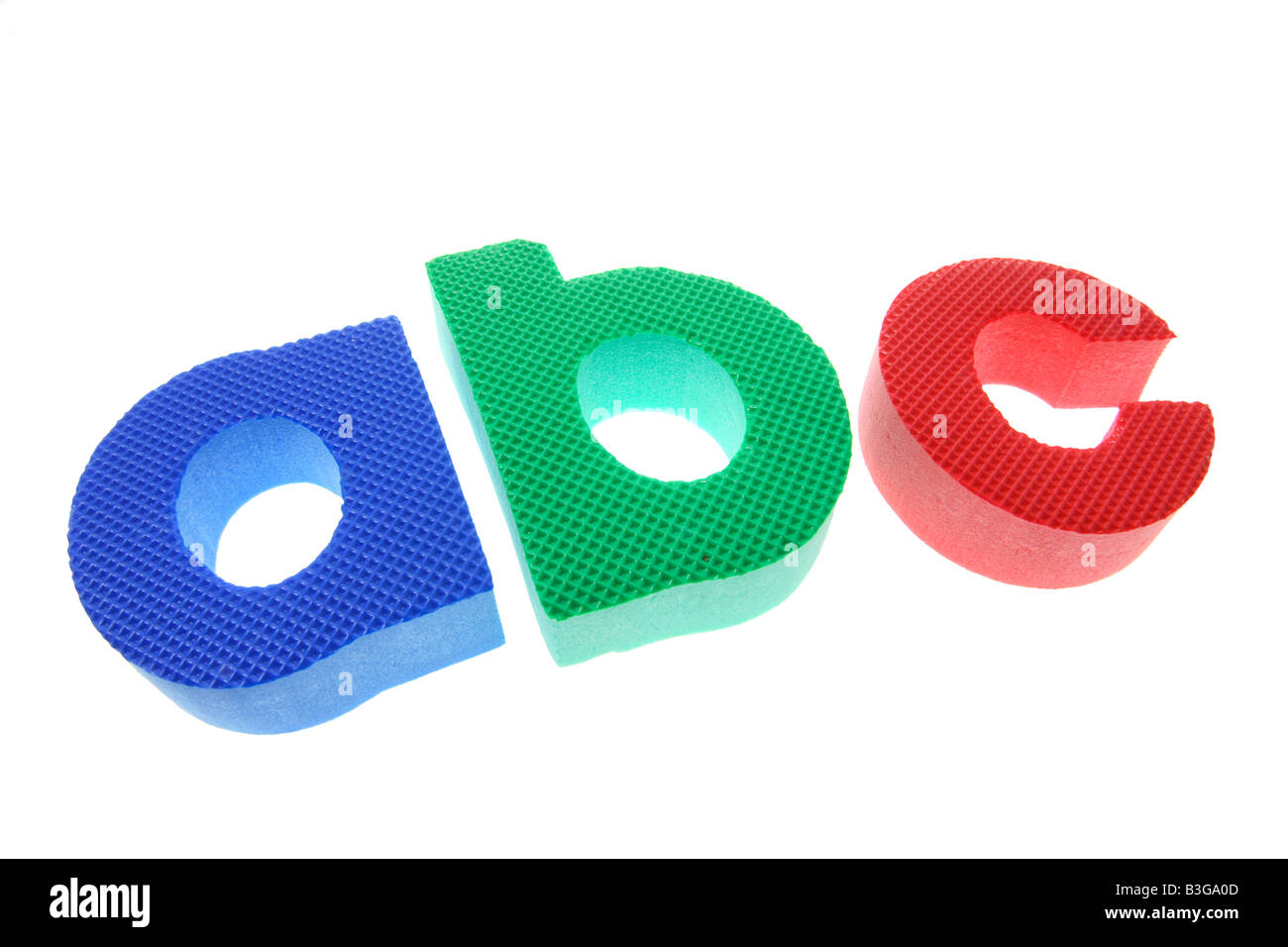 Foam letters hi-res stock photography and images - Alamy